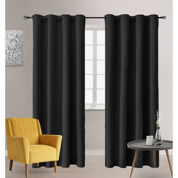 Eider And Ivory™ Whaleyville Polyester Blackout Curtain Pair Wayfair